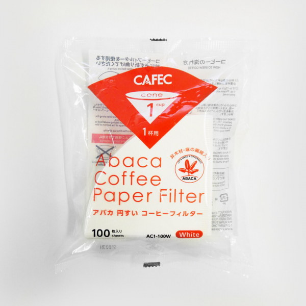 Cafec Abaca Filter Paper 100Pcs – Wells Cafe